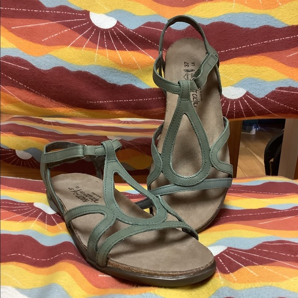 Naot | Shoes | Naot Dorith Sea Green Leather | Poshmark